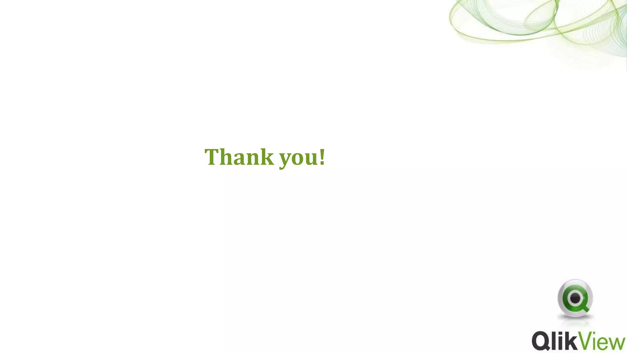 Bake-off QlikView | PPT