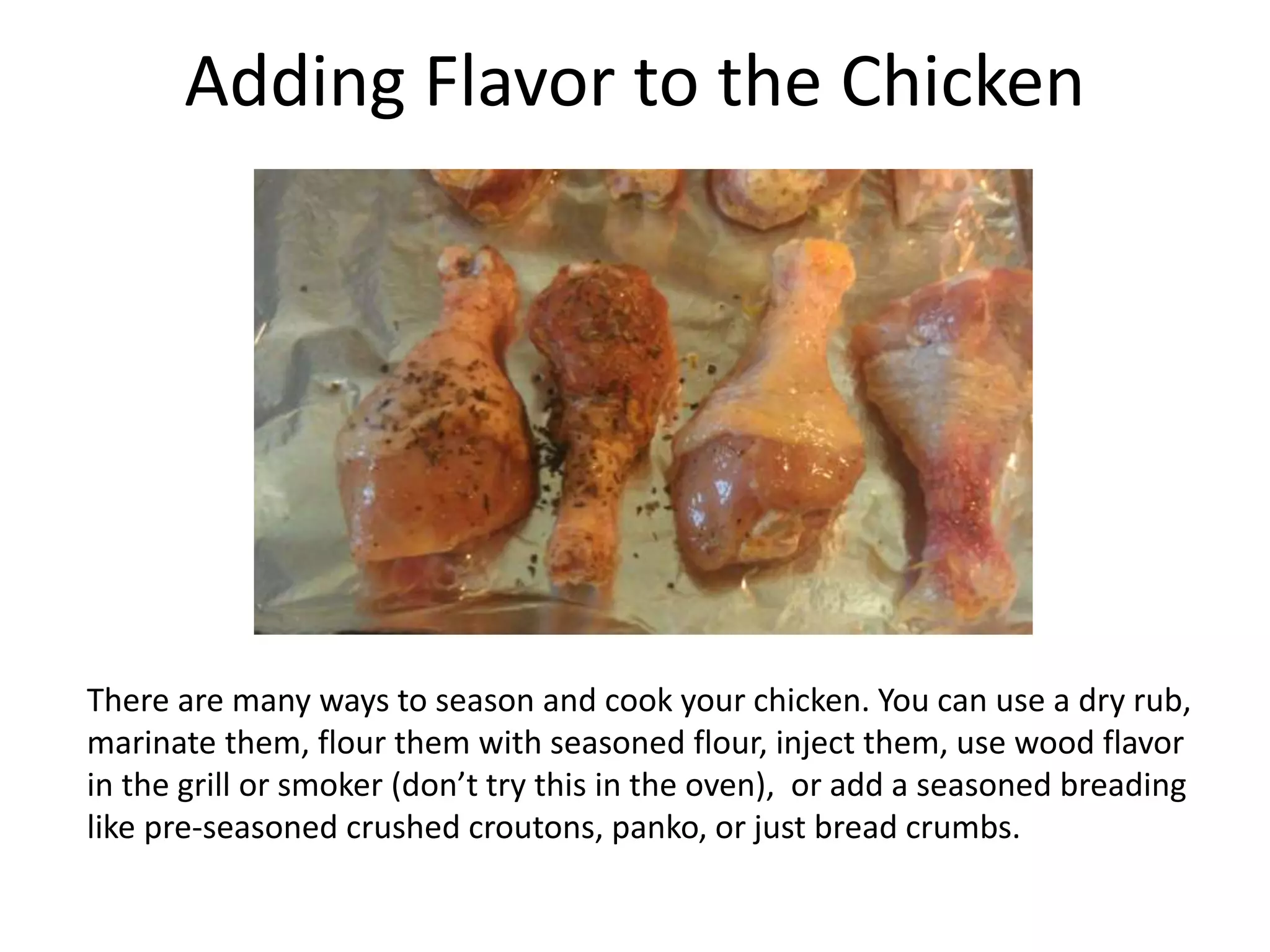 Baked Chicken Legs | PPT