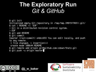 Library Carpentry: software skills training for library professionals / James Baker | PPT