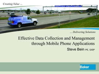 Effective Data Collection and Management through Mobile Phone ...