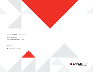 NEW BakerCorp Tank Line Card | PDF