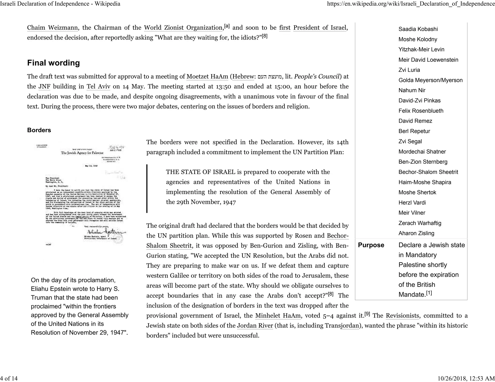 BAKER DONELSON Founder of STATE OF ISRAEL | PDF