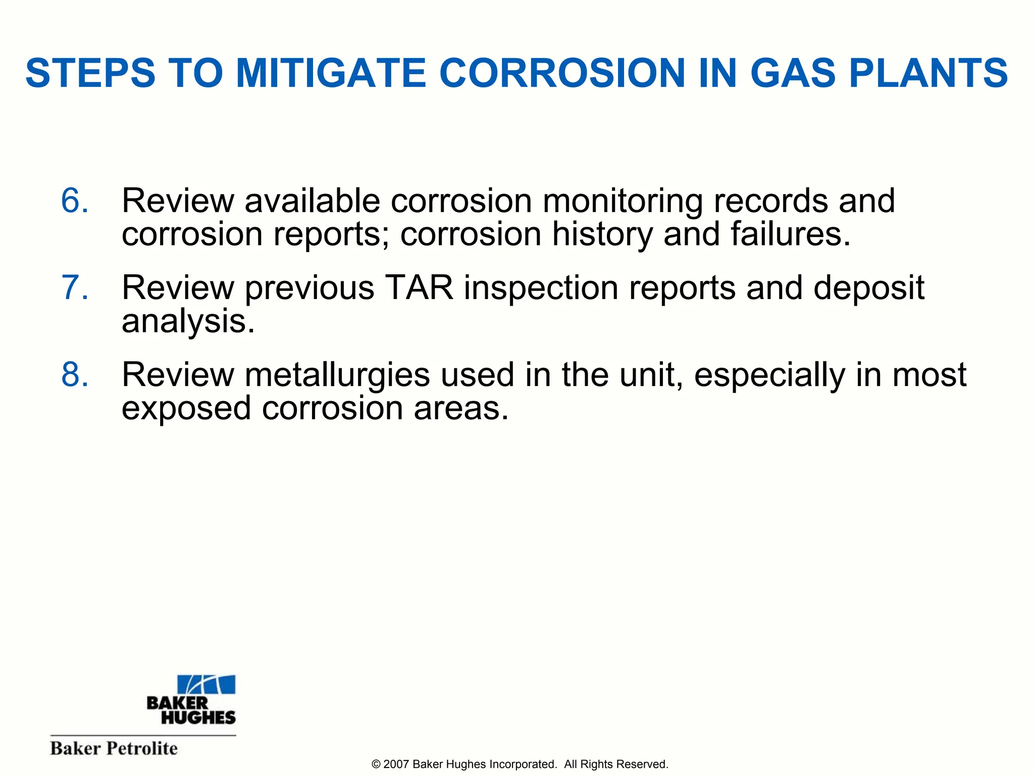 Baker Hughes - Corrosion Management in Gas Processing Facilities.pdf