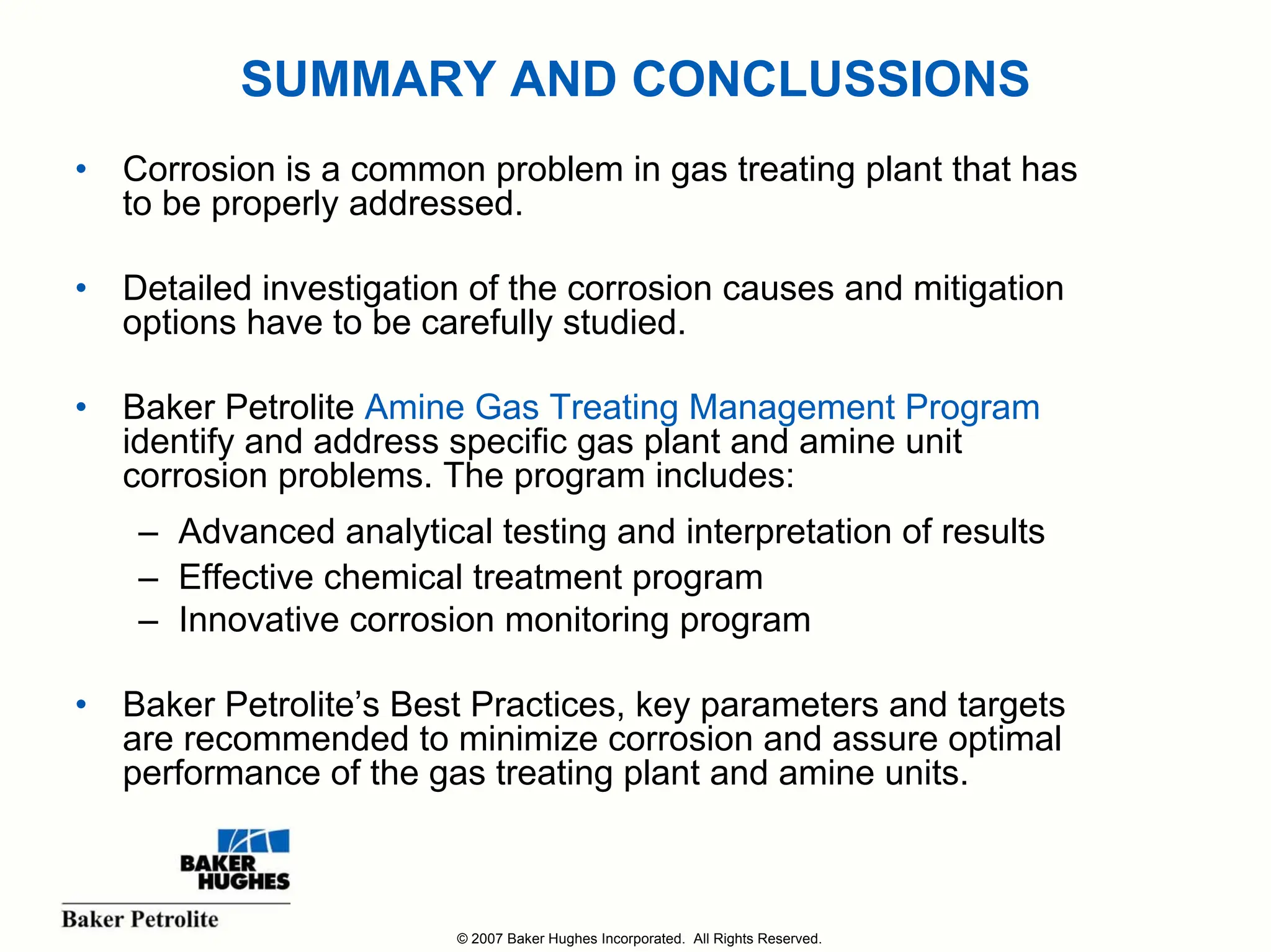 Baker Hughes - Corrosion Management in Gas Processing Facilities.pdf