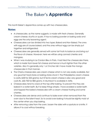 The Bakers Apprentice Jan 2016 | PDF