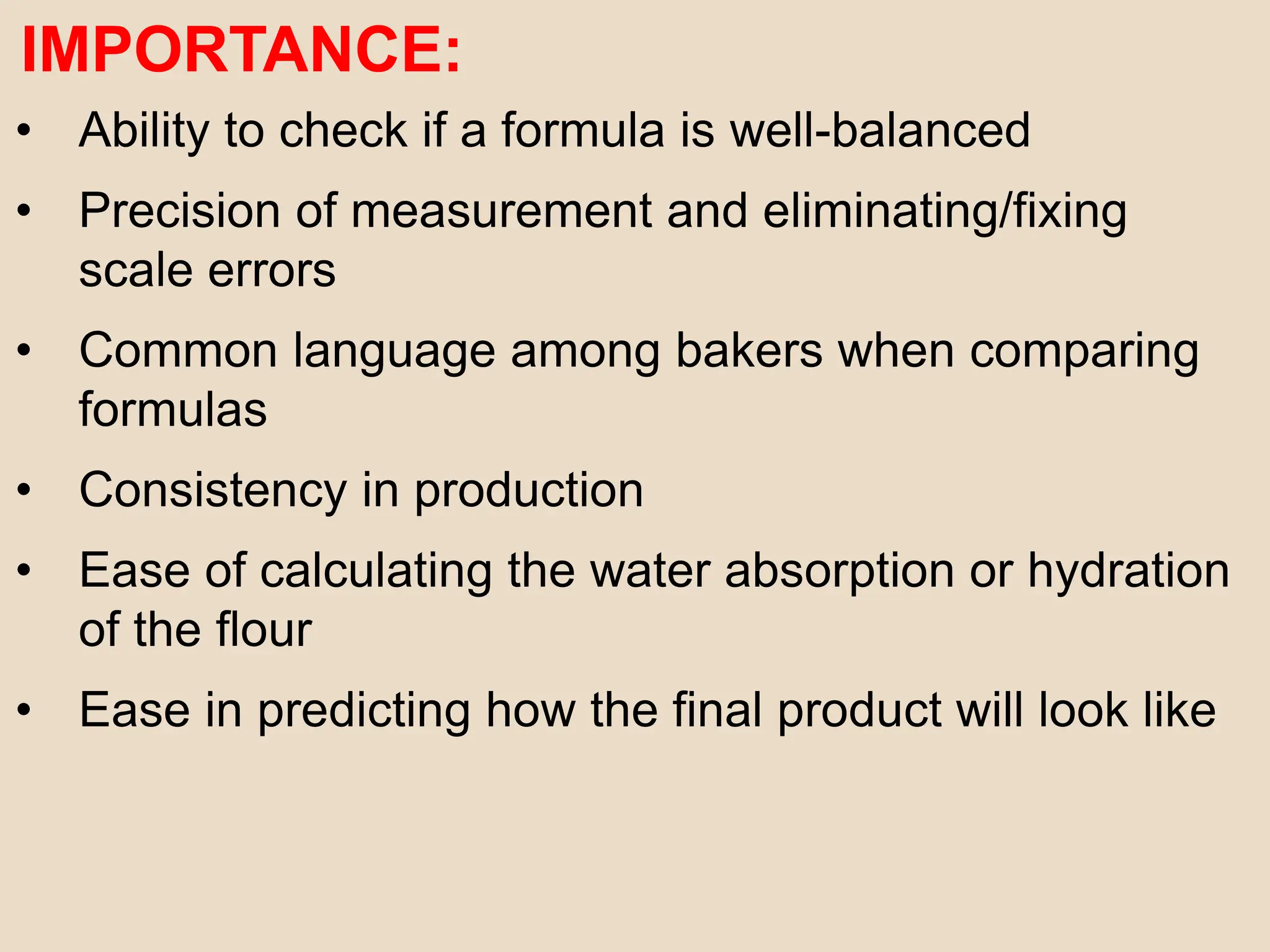 bakerspercentage | PDF