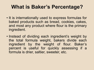 bakerspercentage | PDF