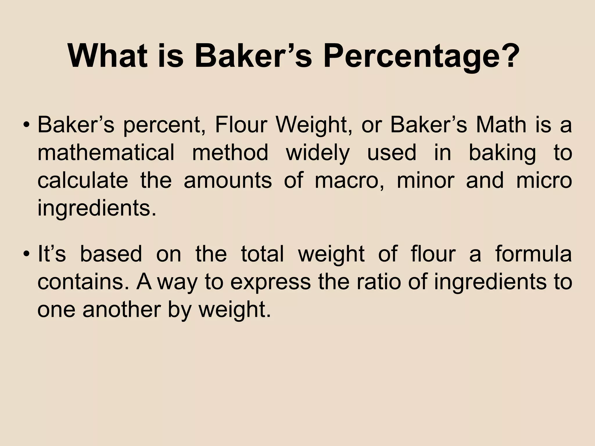 Bakers Percentage.pptx