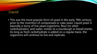 baker's yeast and brewer yeast .pptx