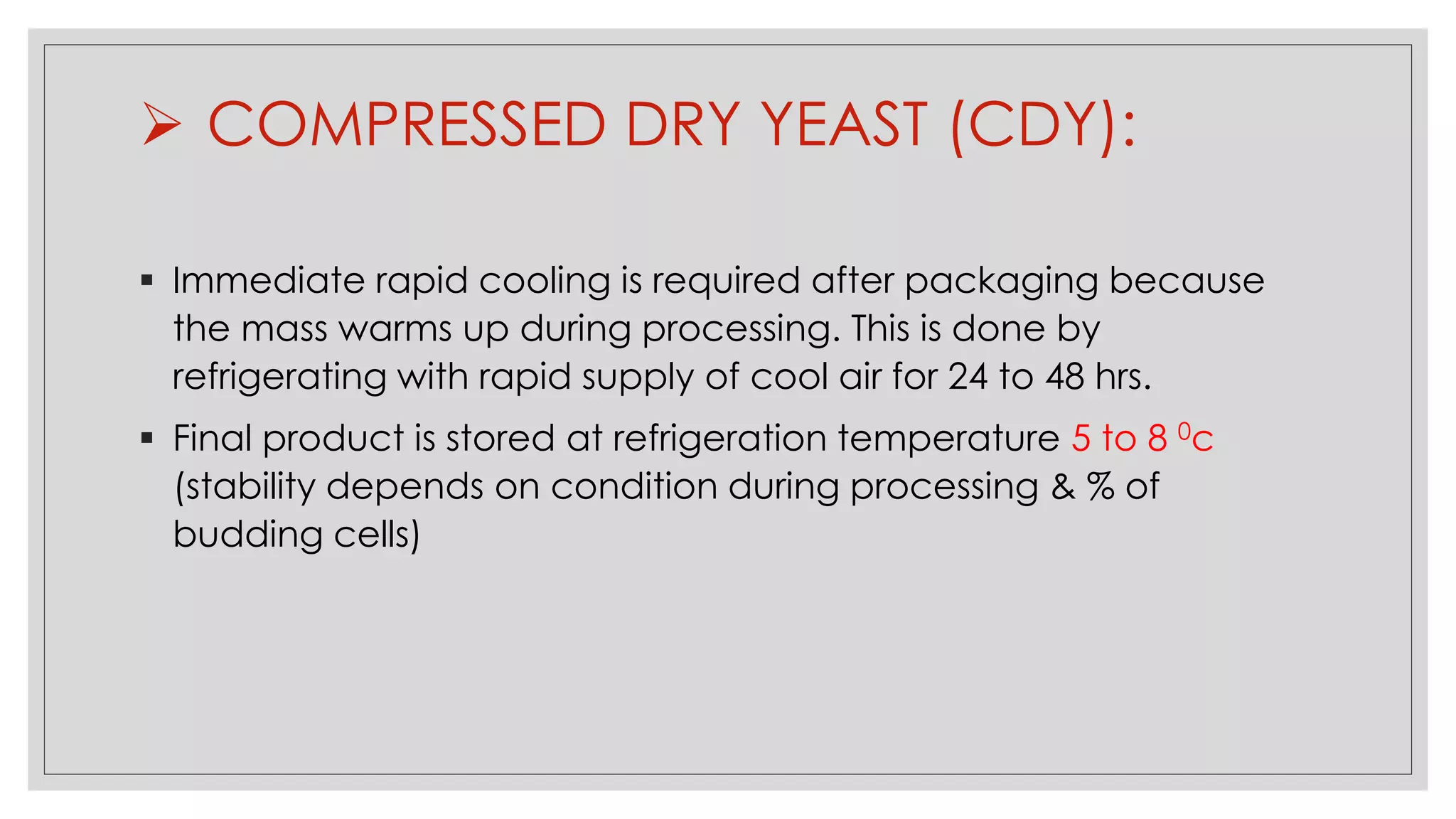 Baker’s yeast production | PDF