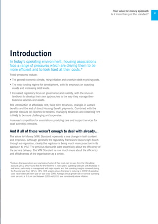 Baker Tilly Value for Money guide for Social Housing | PDF