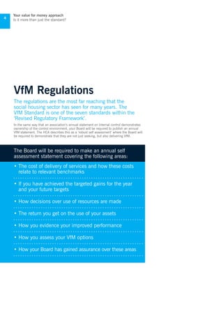 Baker Tilly Value for Money guide for Social Housing | PDF