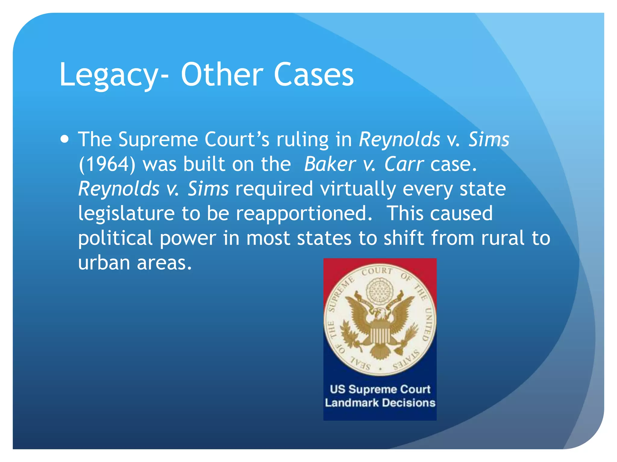 Baker v. carr | PPT