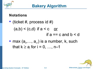 Bakery algorithm | PPT