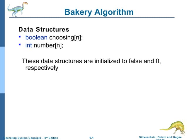 Bakery algorithm | PPT