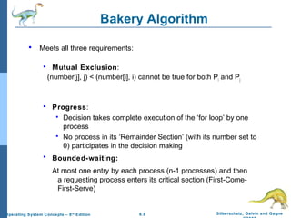 Bakery algorithm | PPT
