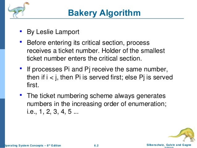 Bakery algorithm