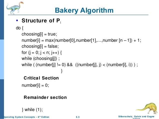 Bakery algorithm