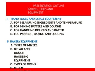 Bakery Equipments PPT sathishkumar.pptxdsgfhefjefef | PPTX