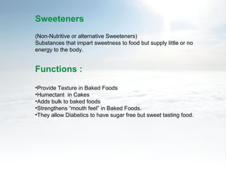Bakery Ingredients in India | PPT