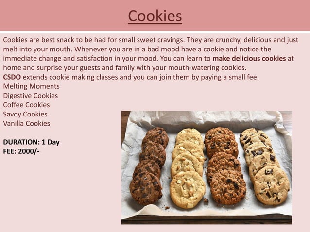 Bakery ppt pdf | PPT