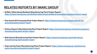 Detailed Project Report on Bakery Processing Plant Setup | PPTX