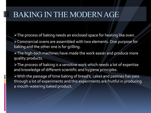 BAKERY SCIENCE.pptx | Cooking | Food & Drink