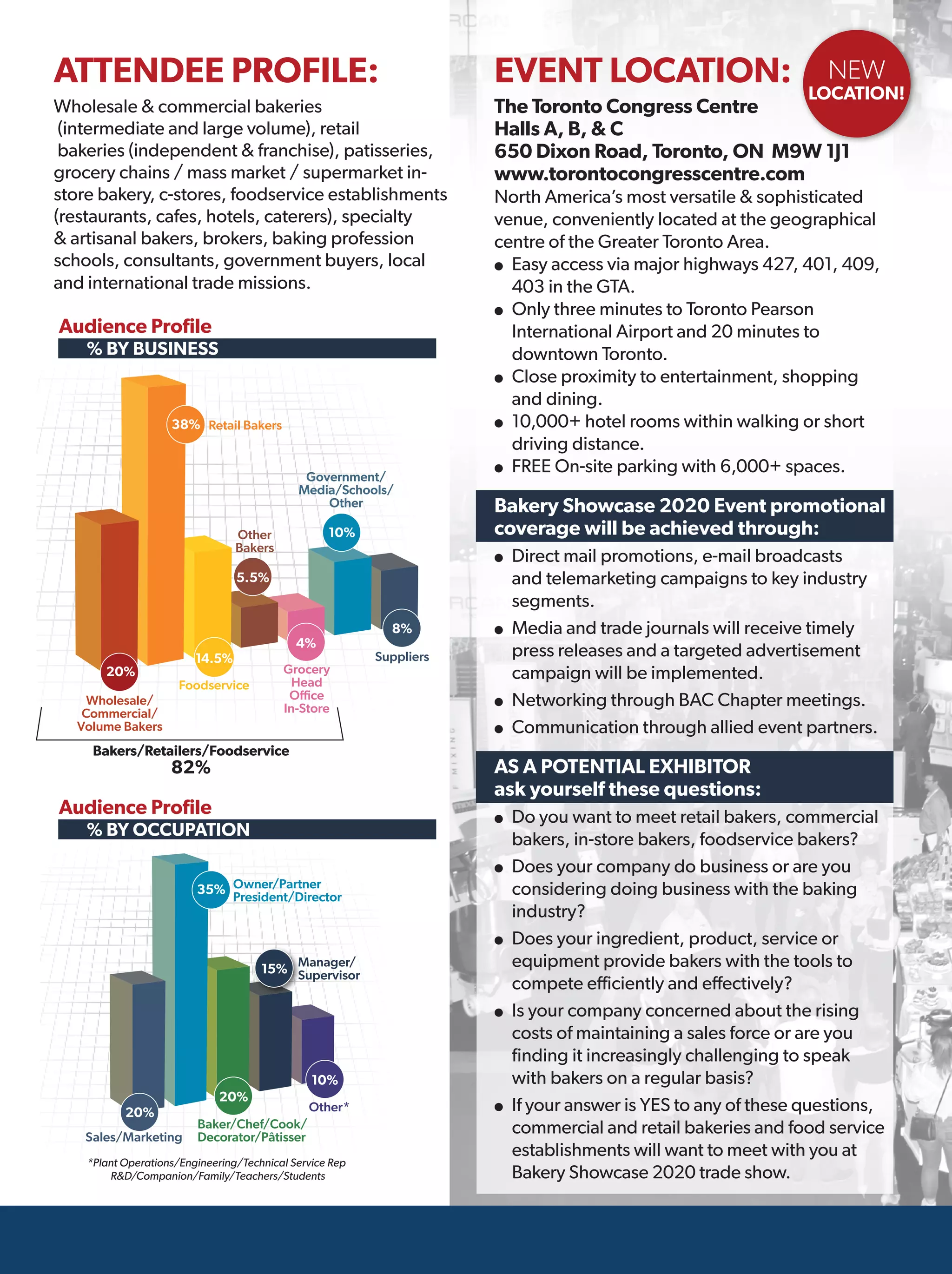 Bakery Showcase 2020 Trade Show and Conference Exhibitor Prospectus | PDF