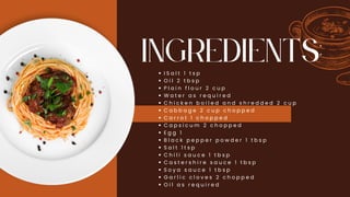 Chinese paratha recipe | PDF