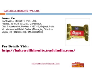 Bakewell Biscuits | PPT