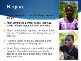 Bakhita girls project | PPTX