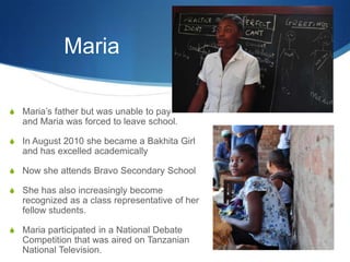 Bakhita girls project | PPTX