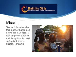 Bakhita girls project | PPTX