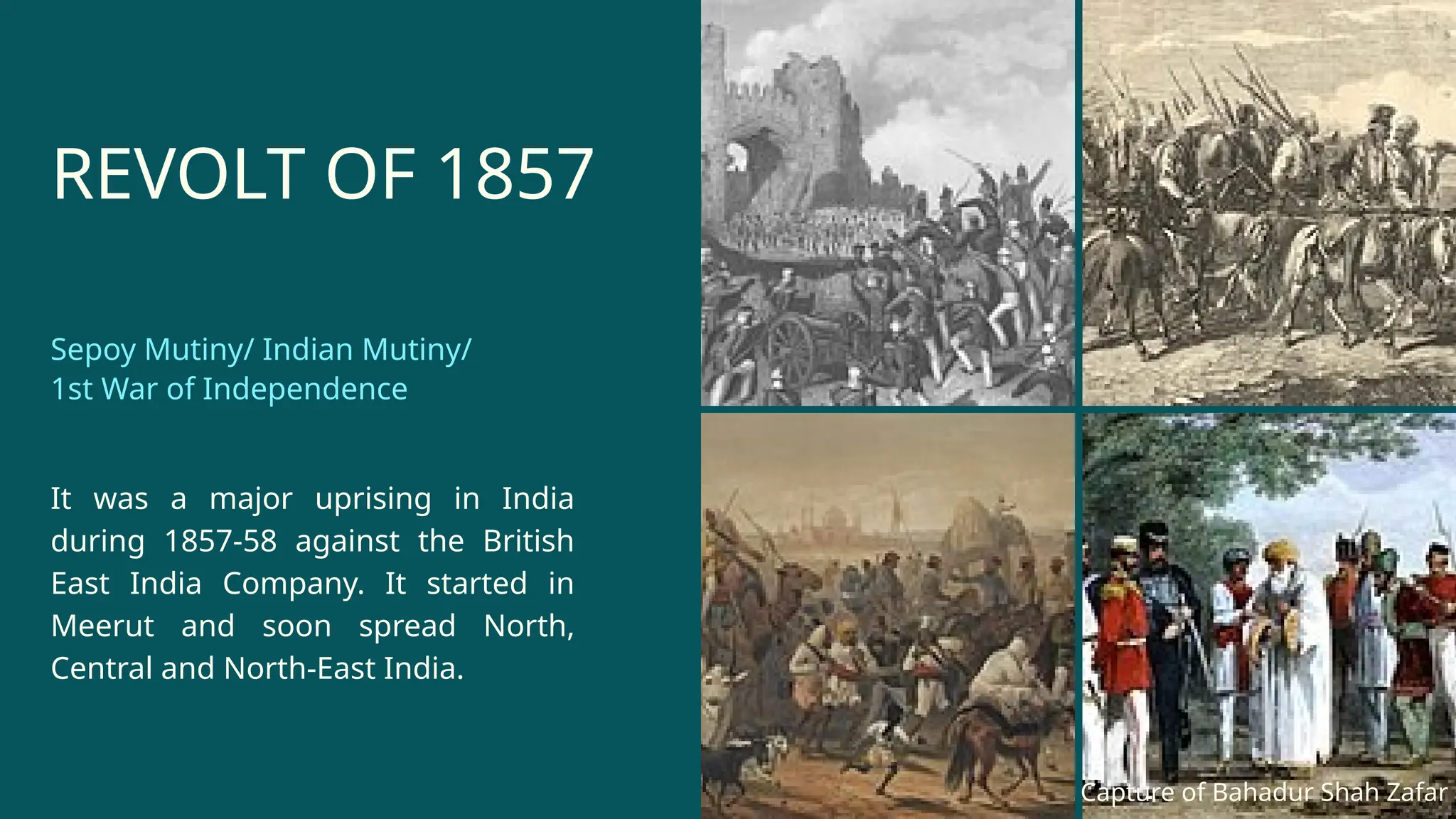 Bakht Khan - One of India's Freedom Fighter | PPTX