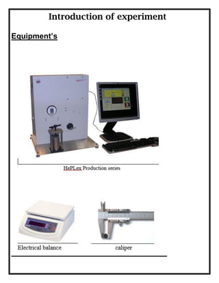 helium porosimeter (Reservoir lab) | PDF