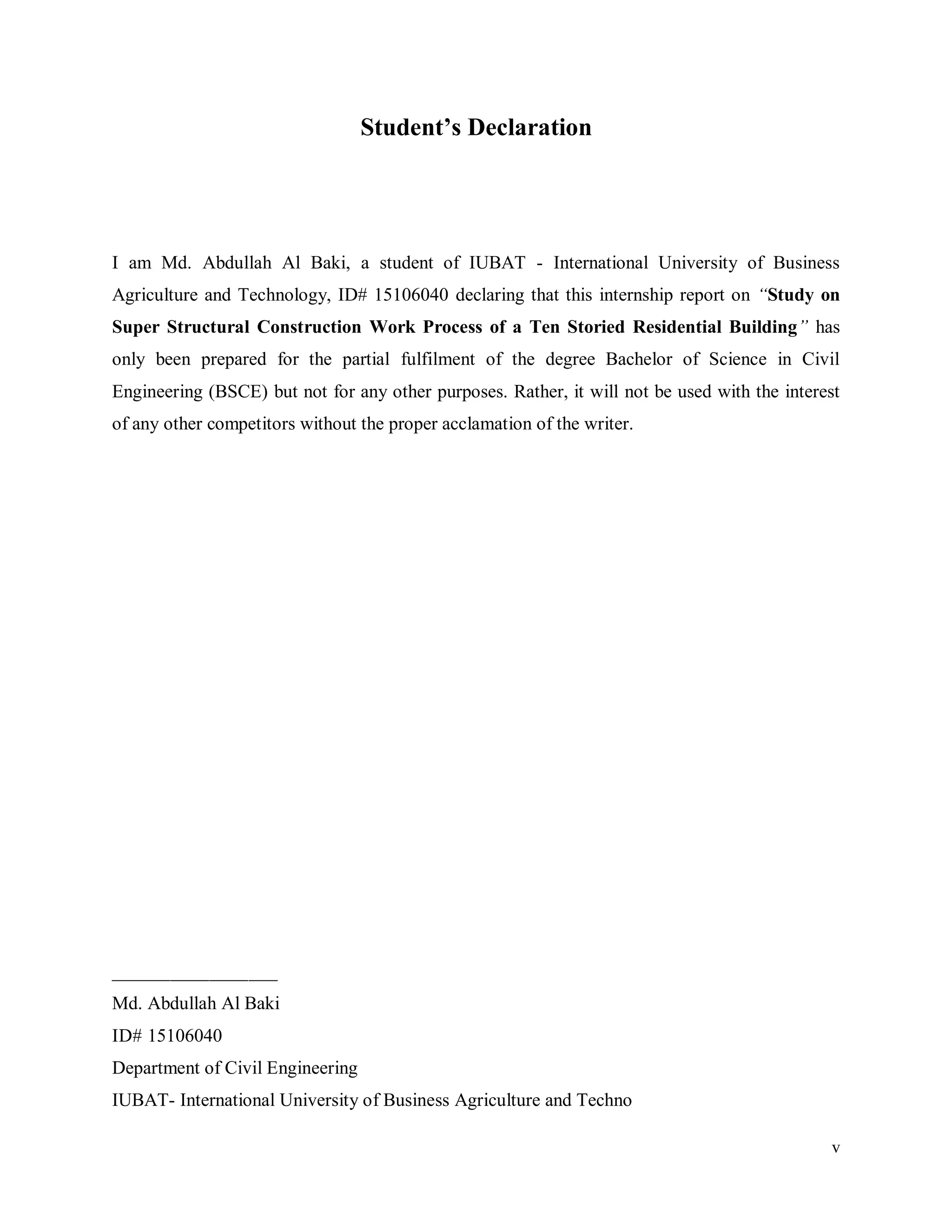 Civil Engineering Practicum Report | PDF