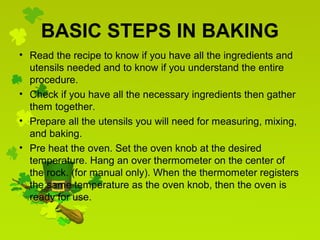 Baking | PPT