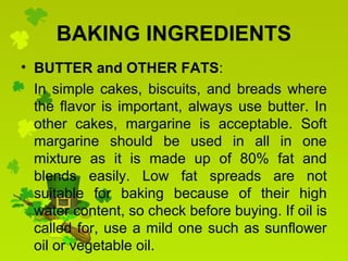 Baking | PPT