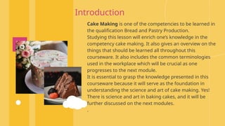 Baking-I.pptx BREAD AND PASTRY PRODUCTION 2 | PPTX
