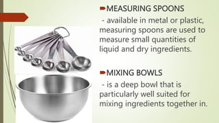 Baking-Tools-and-Equipment | PPTX