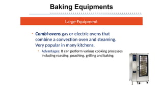 Baking Equipments (small and large equipments and utensiles)ppt | PPTX