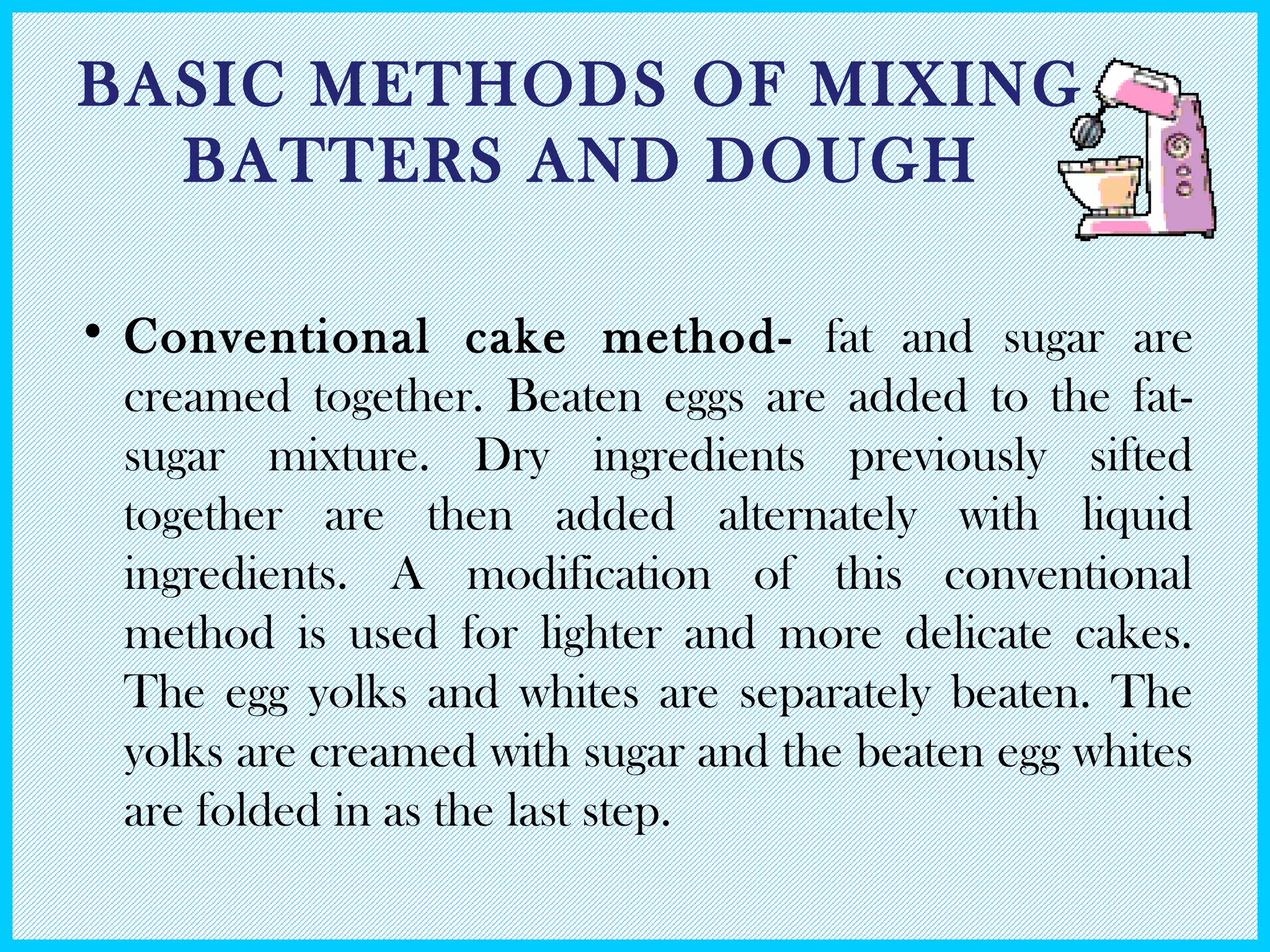 Baking flour mixture | PPT