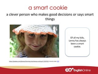 Baking Idioms - A Canadian Idioms Lesson | PPTX