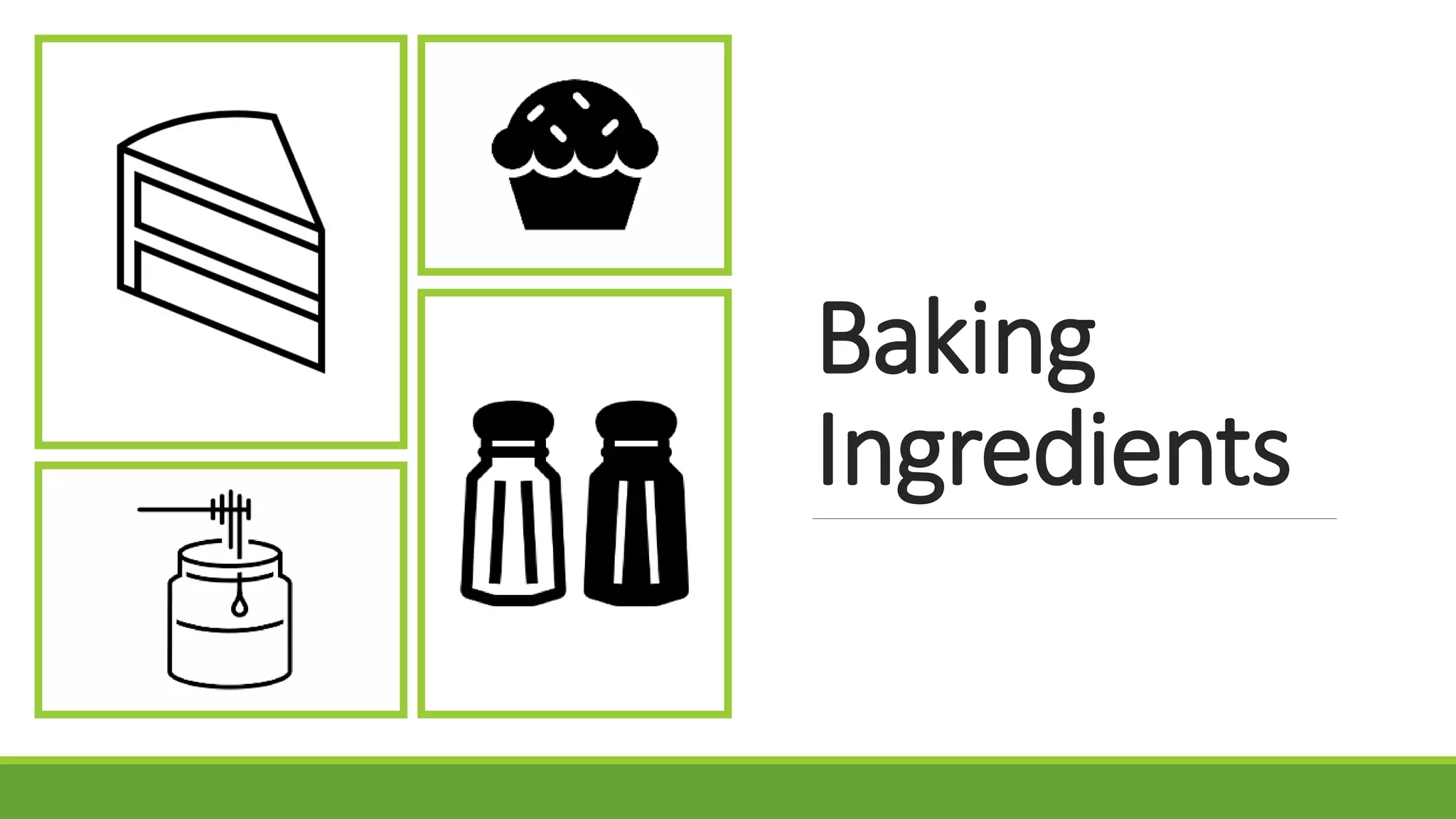 Baking ingredients - PAA9 | PPTX