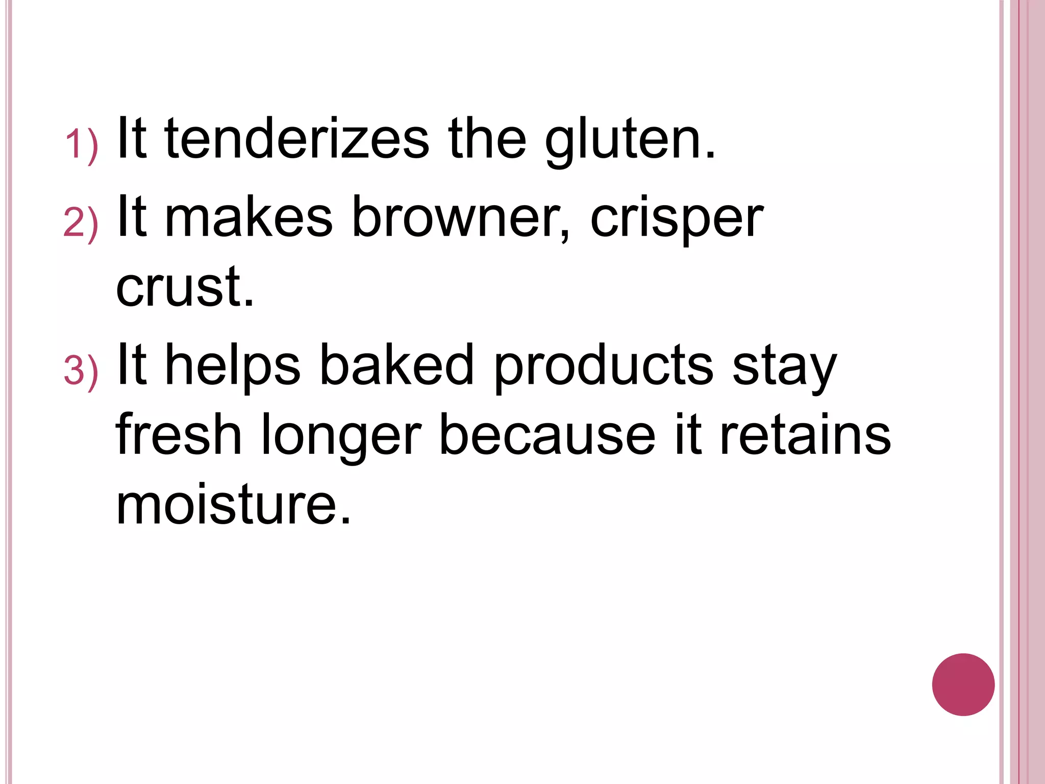 Basic Baking Ingredients and Their Functions | PPTX