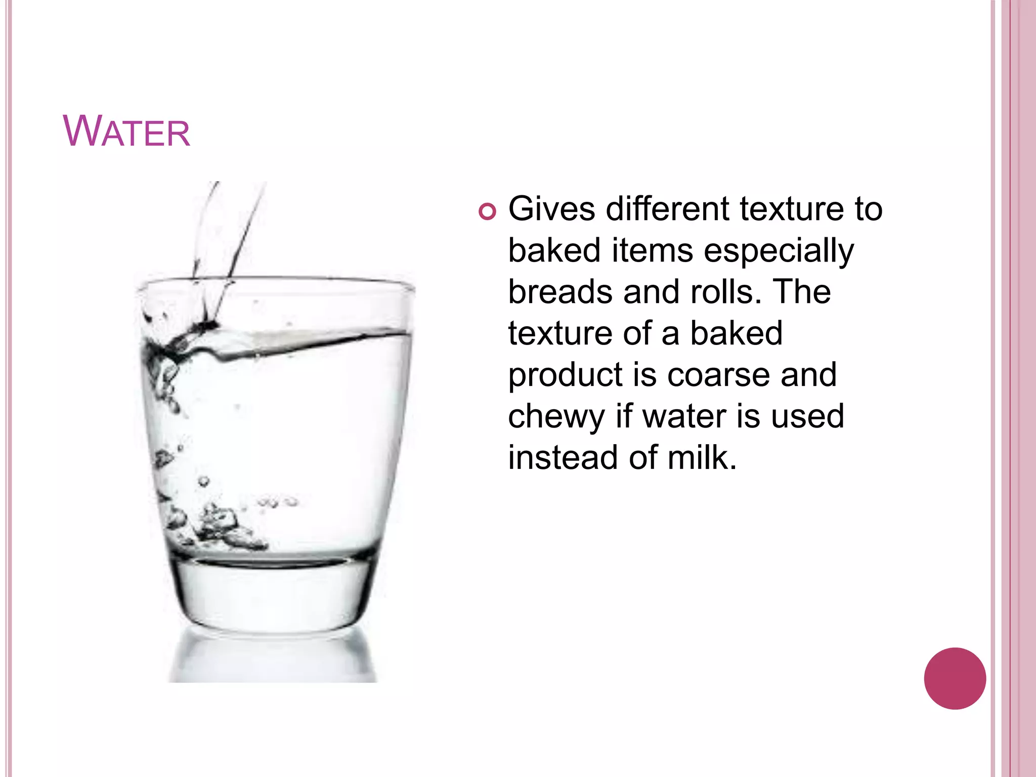 Basic Baking Ingredients and Their Functions | PPTX