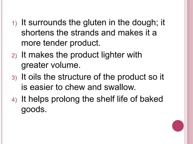 Basic Baking Ingredients and Their Functions | PPTX