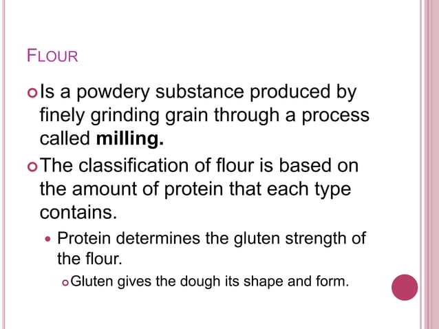 Basic Baking Ingredients and Their Functions | PPTX