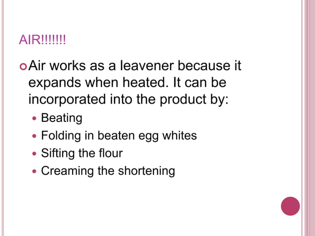 Basic Baking Ingredients and Their Functions | PPTX