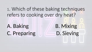 BAKING METHOD QUIZ with answer...........pptx